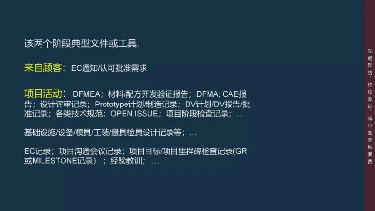 APQP&MLA(VDA-RGA)概论课件 - 汽车质量管理笔记